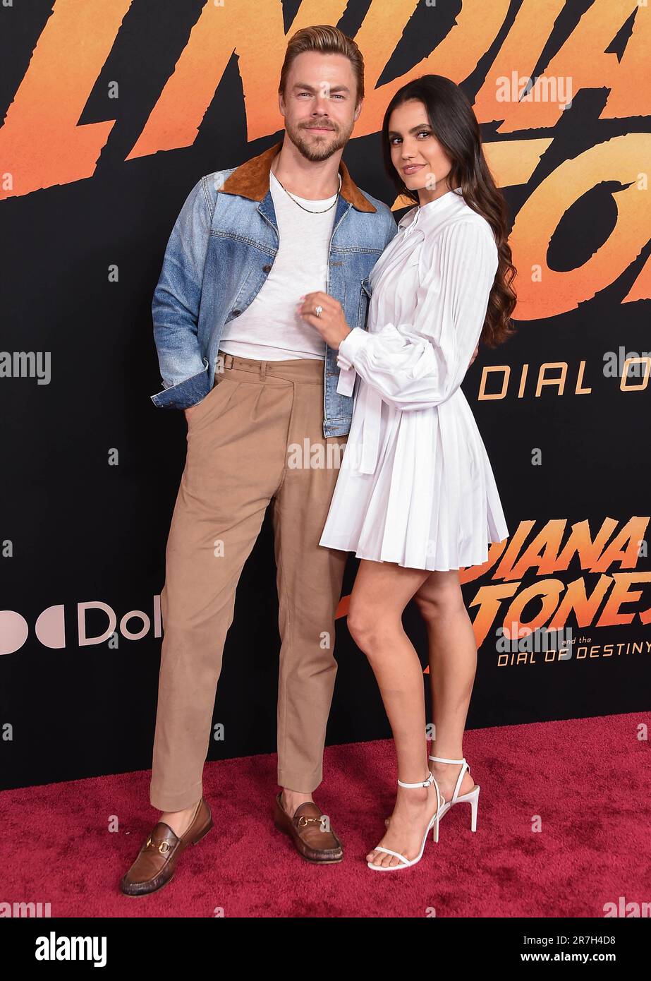 June 15, 2023, Hollywood, California, USA: Derek Hough and Hayley ...