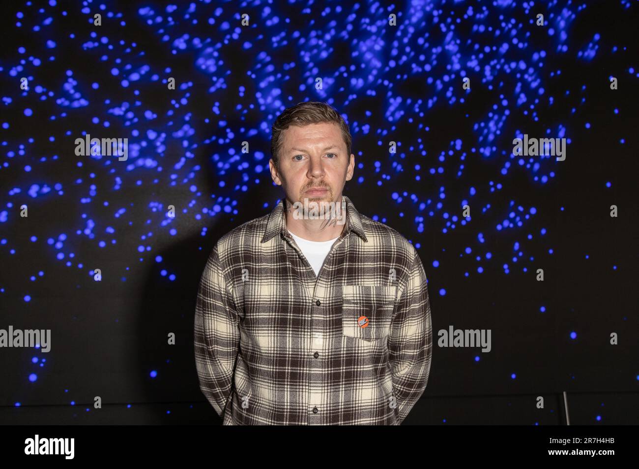 Professor Green at Outernet London for immersive exhibition Monolith, a ...