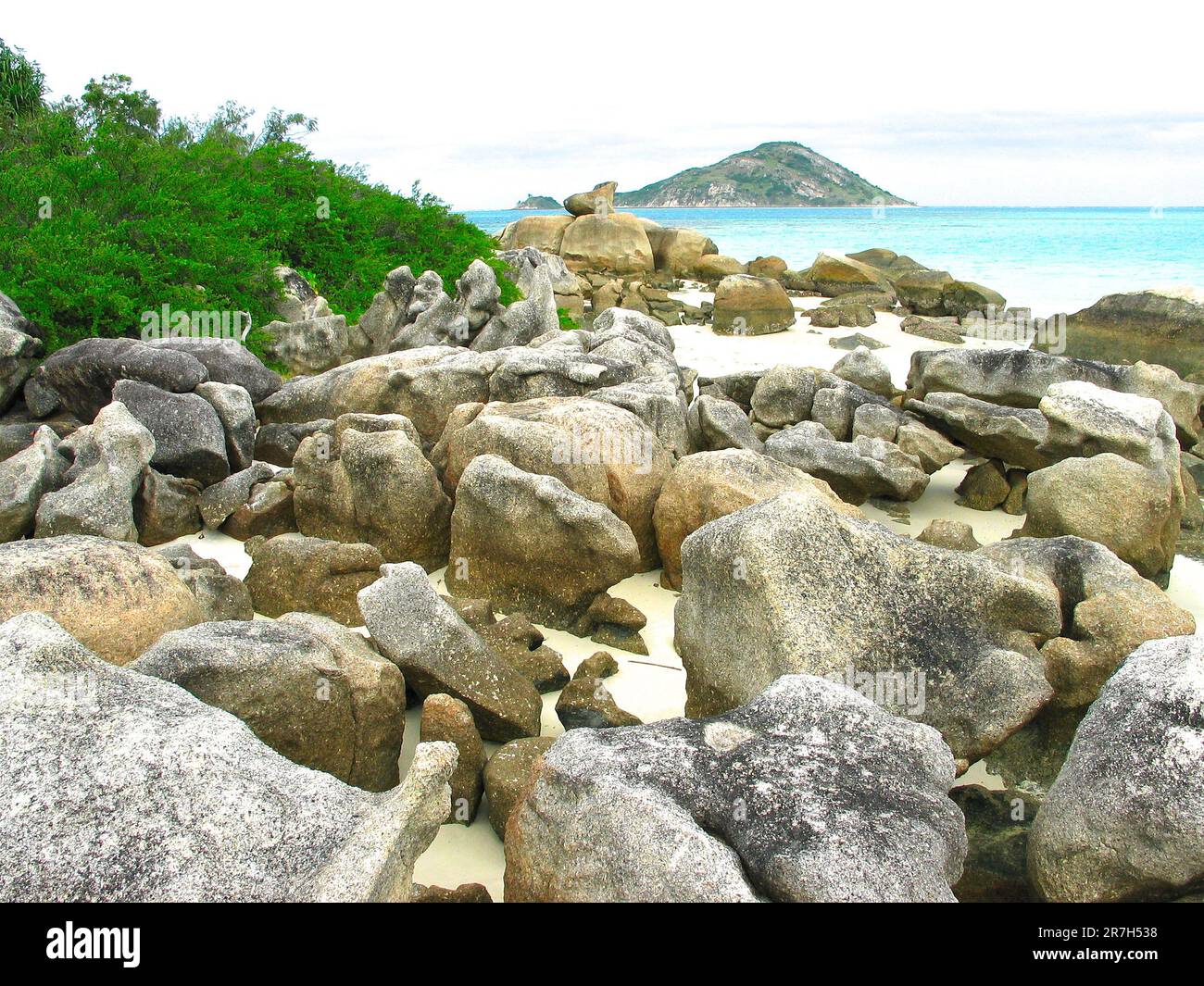 Beach on Lizard Island, Queensland, Australia Stock Photo - Alamy