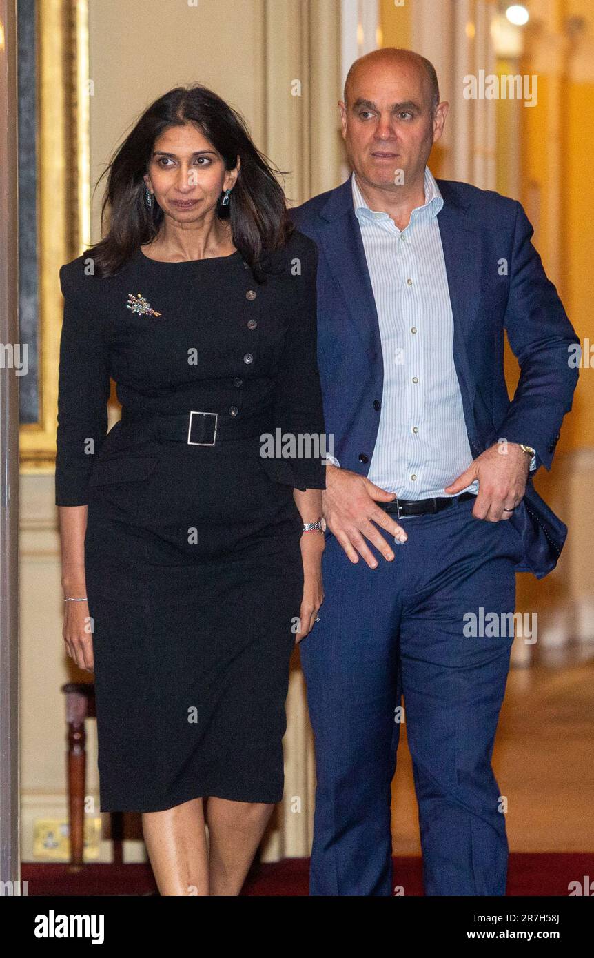 London, England, UK. 15th June, 2023. Home Secretary SUELLA BRAVERMAN ...