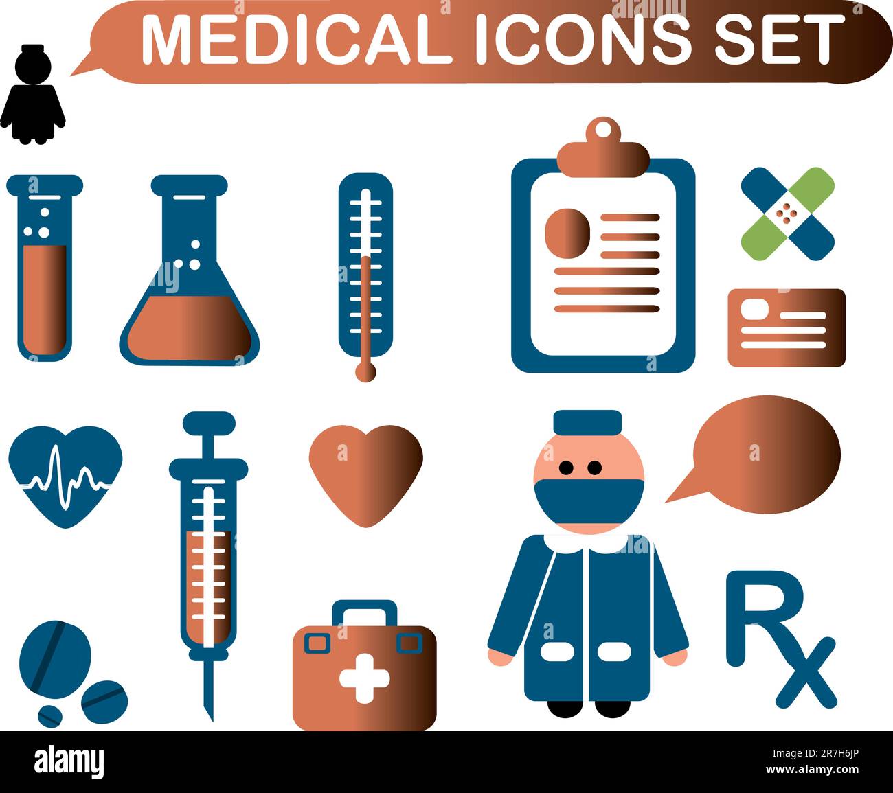 Medicine stethoscope tube Stock Vector Images - Alamy