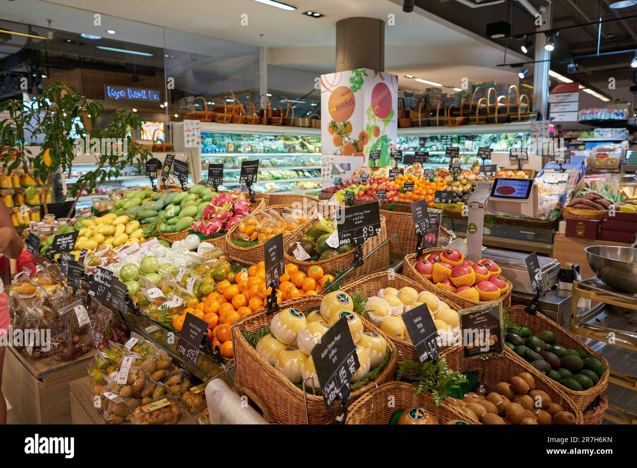 BANGKOK, THAILAND - CIRCA APRIL, 2023: inside supermarket Gourmet ...