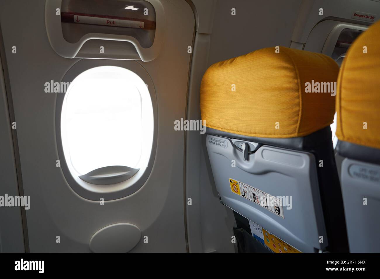 CHIANG MAI, THAILAND - CIRCA APRIL, 2023: emergency exit door in Nok ...