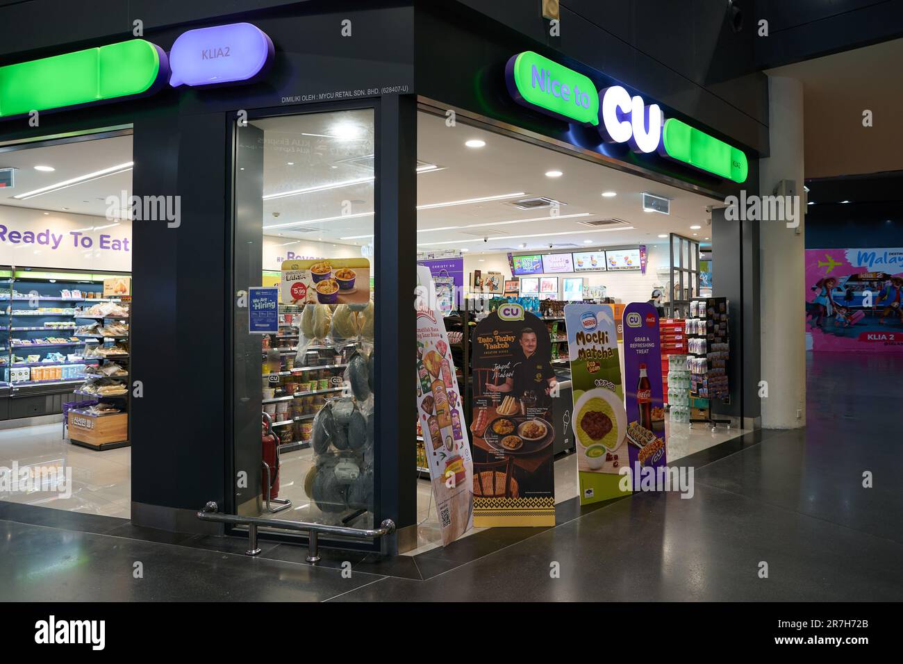 KUALA LUMPUR, MALAYSIA - CIRCA MARCH, 2023: CU convenience store in ...