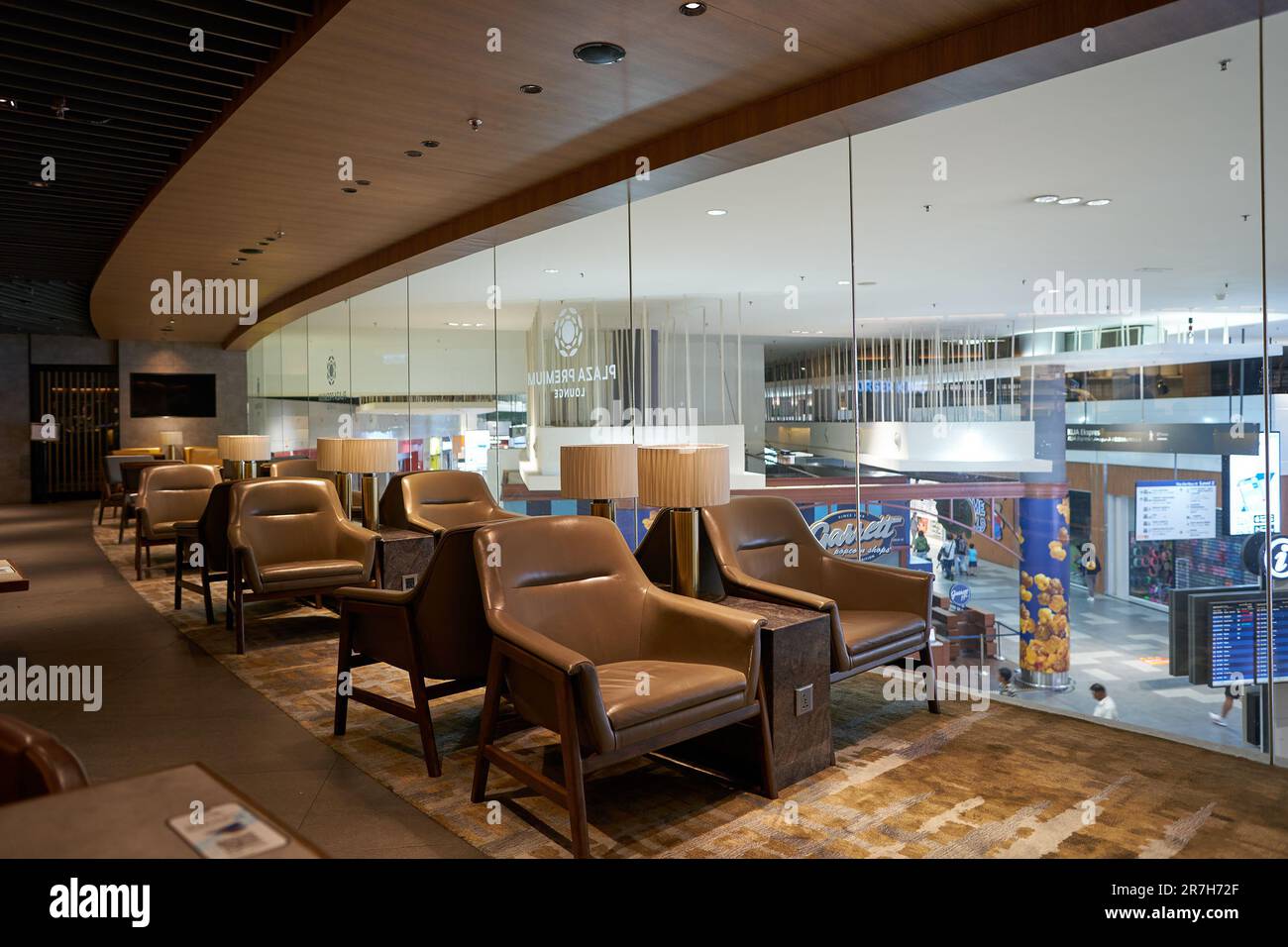 KUALA LUMPUR, MALAYSIA - CIRCA MARCH, 2023: interior shot of Plaza ...