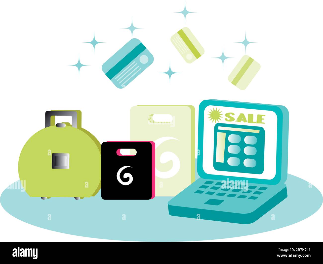 Online image Stock Vector Images - Alamy