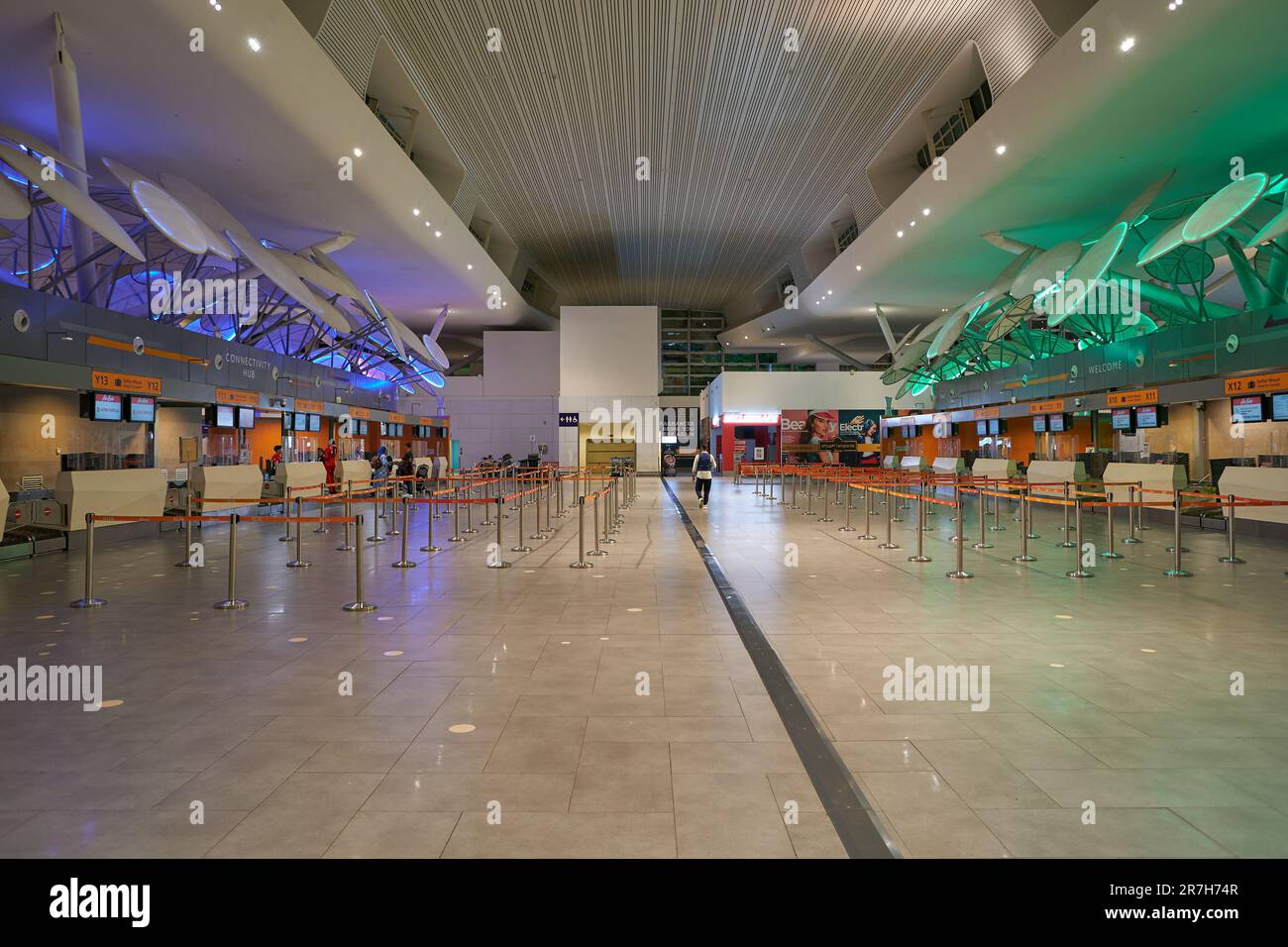 KUALA LUMPUR, MALAYSIA - CIRCA MARCH, 2023: check-in area in Kuala ...