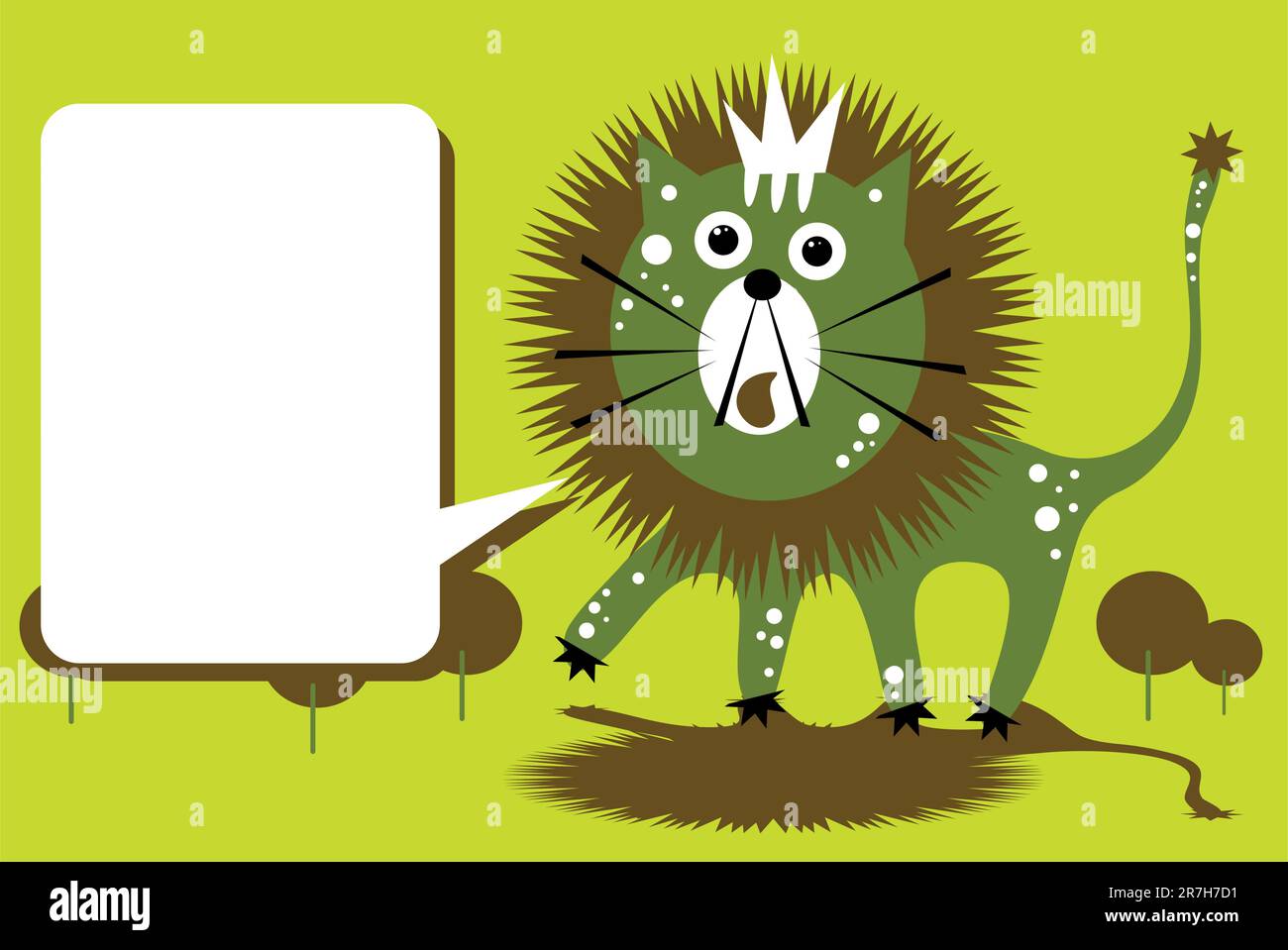 Lion, leo emblem symbol baby style Stock Vector Image & Art - Alamy
