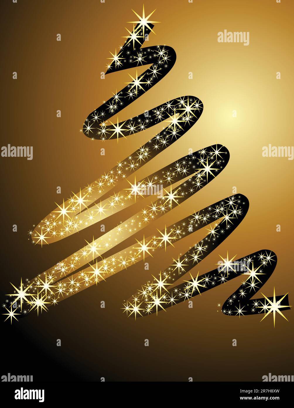 Gold Happy New Year background Stock Vector Image & Art - Alamy