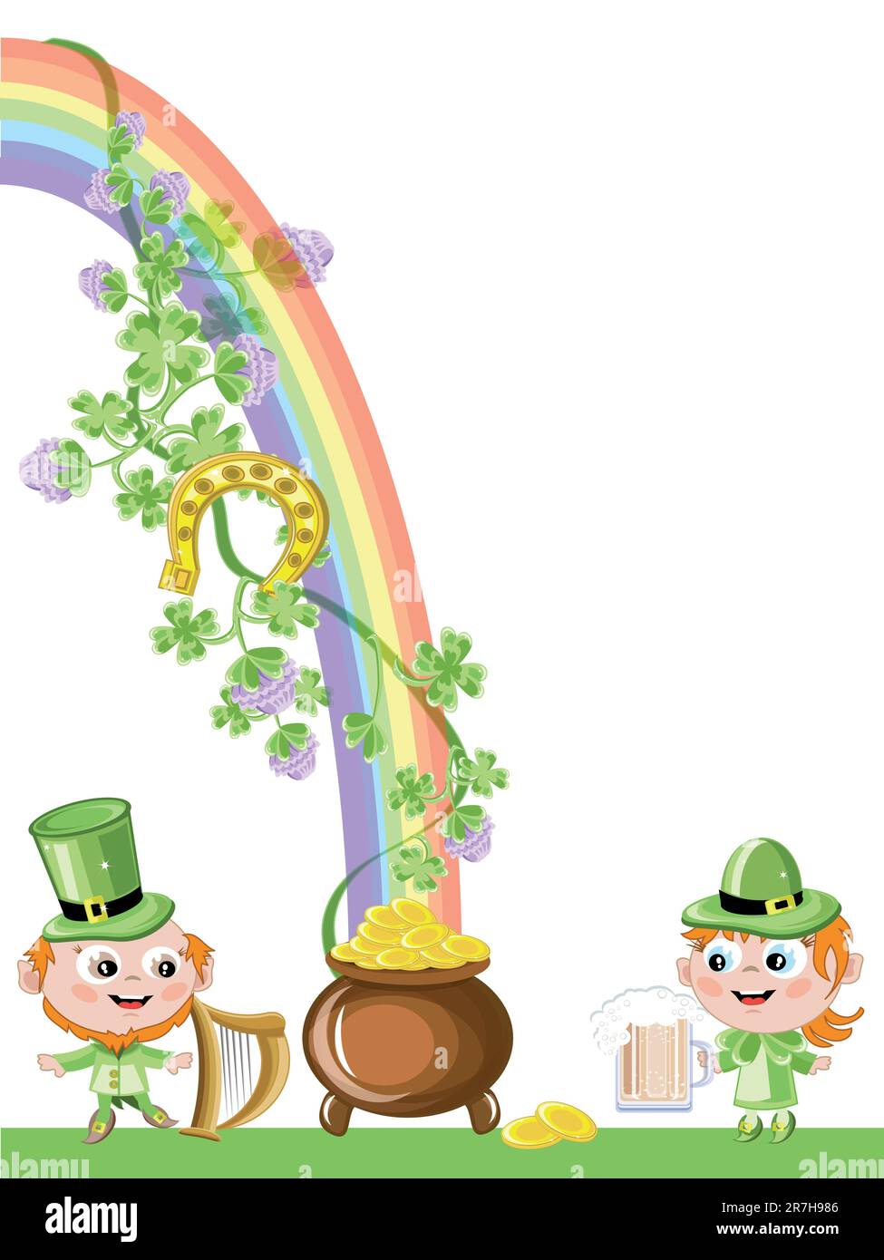Man with pot plant Stock Vector Images - Alamy