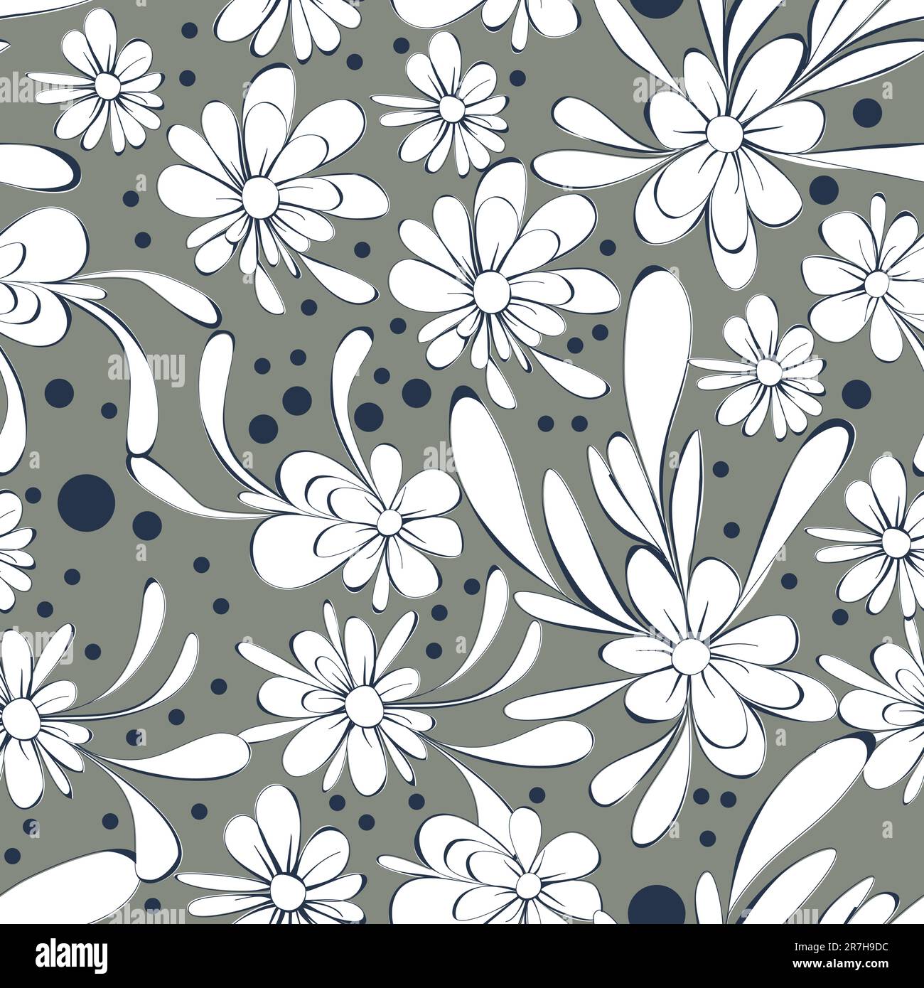 Seamless human pattern Cut Out Stock Images & Pictures - Alamy