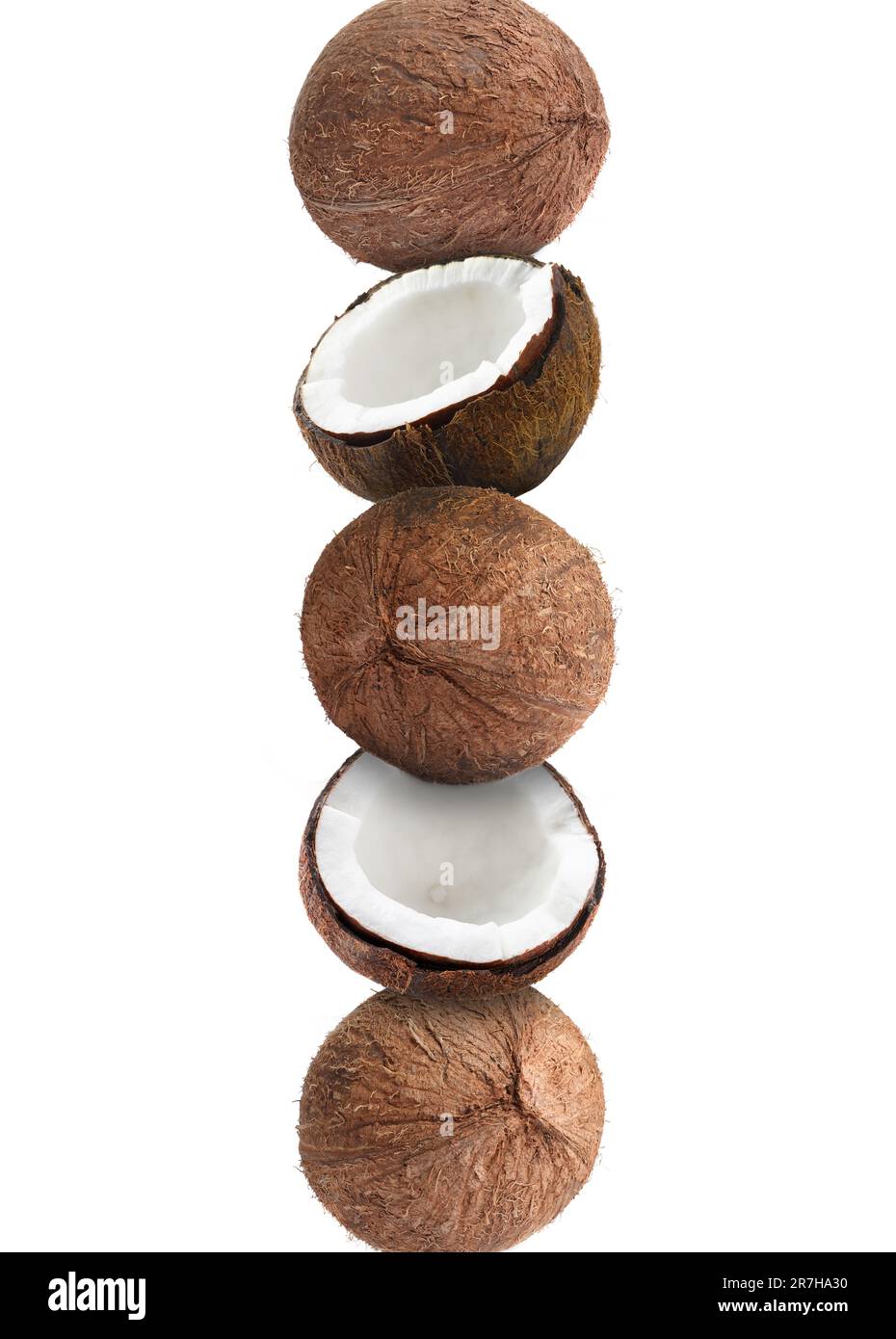 Stacked coconuts hi-res stock photography and images - Alamy