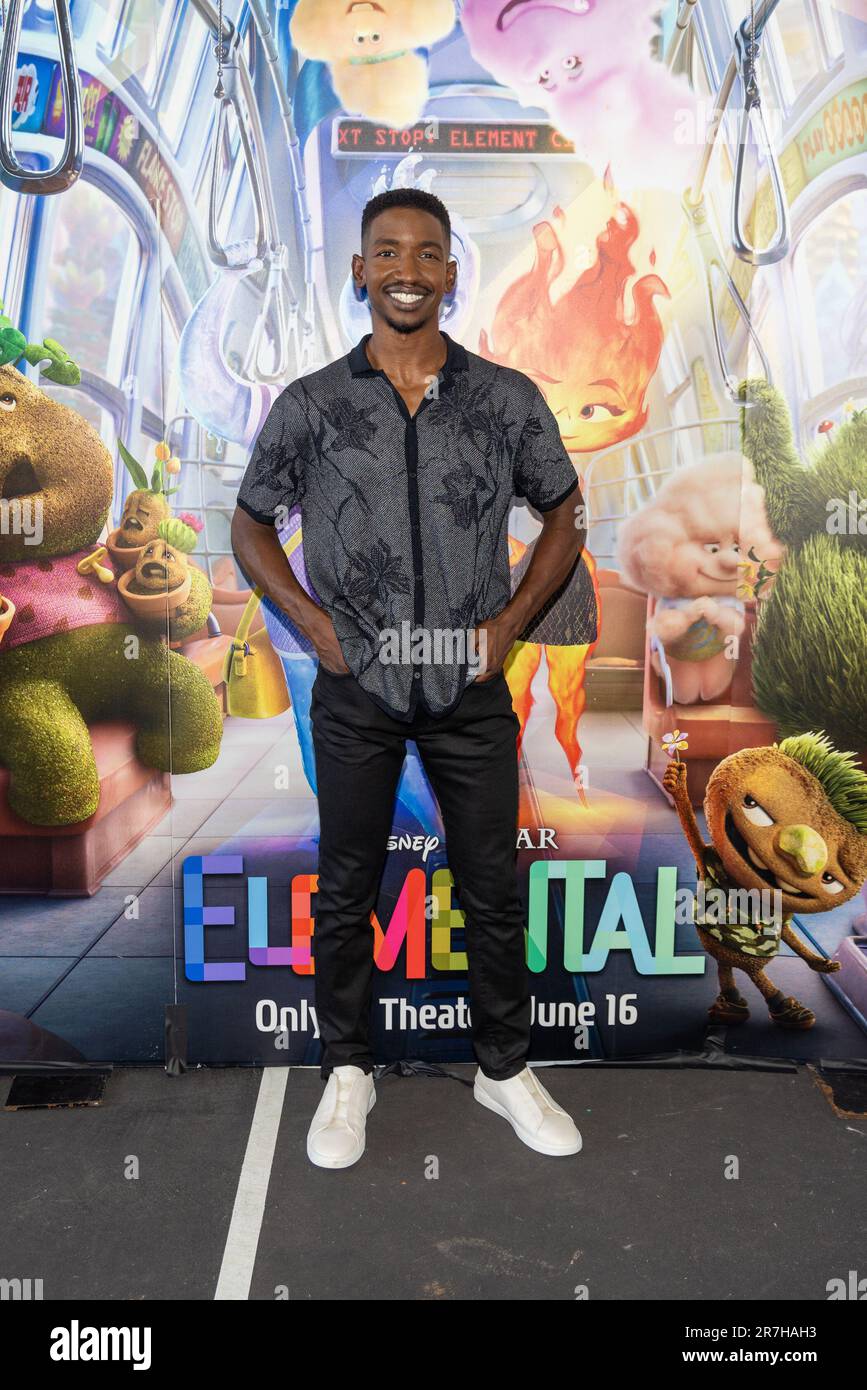 MIAMI, FL - JUNE 15: Actor Mamoudou Athie star of Disney and Pixar’s ...