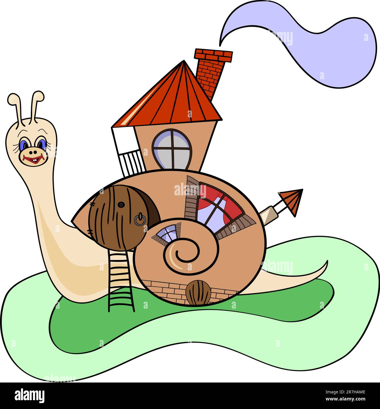 Fairy snail Cut Out Stock Images & Pictures - Alamy