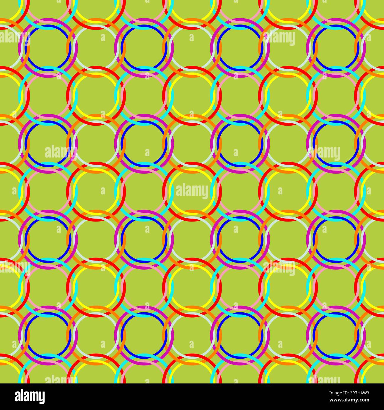circles seamless texture, abstract art illustration Stock Vector Image ...
