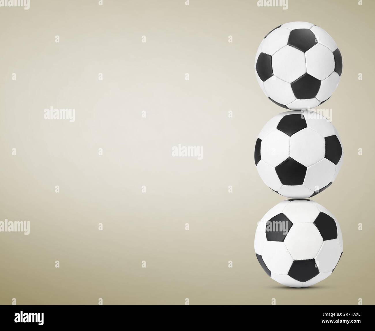 Soccer balls industry hi-res stock photography and images - Alamy