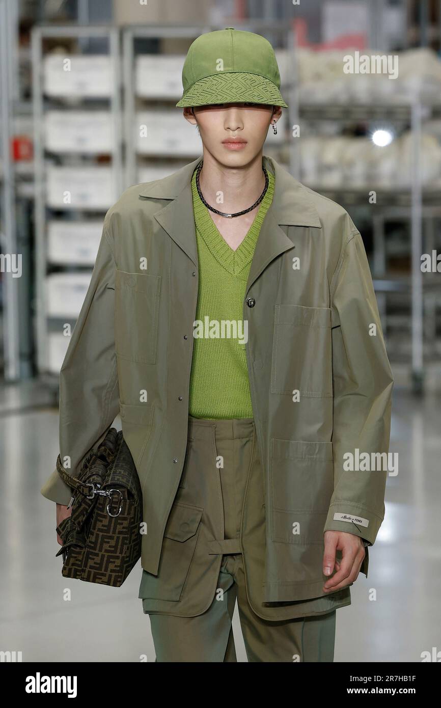 FENDI Men Äôs Spring Summer 2024 Runway during Pitti Uomo Fashion Week ...