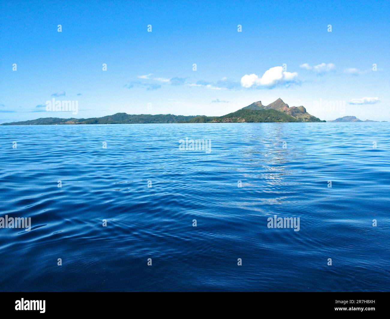 Mangareva, Gambier Islands, French Polynesia, Southern Pacific, visible ...