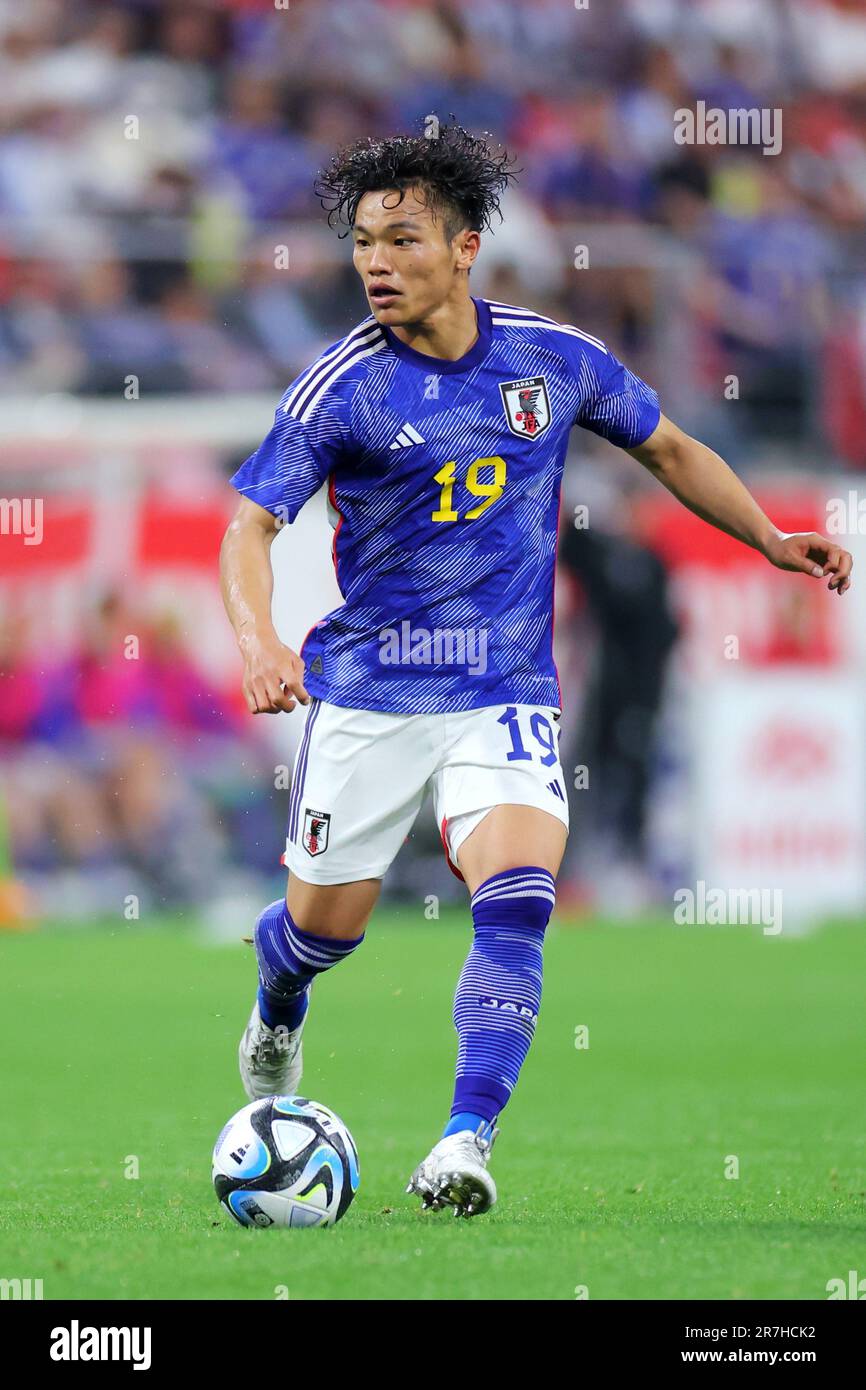 Toyota, Aichi, Japan. 15th June, 2023. Reo Hatate (JPN) Football/Soccer ...