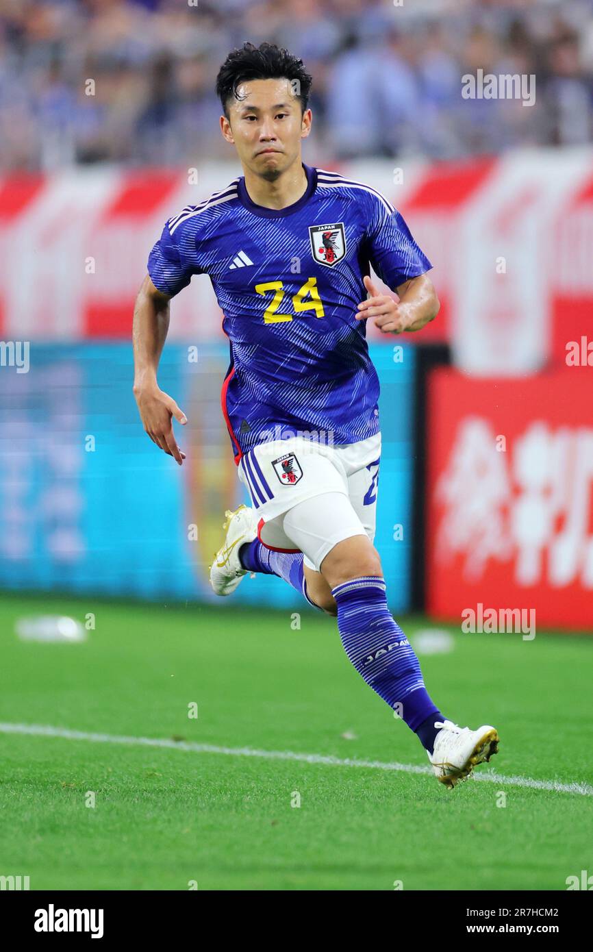 Toyota, Aichi, Japan. 15th June, 2023. Ryoya Morishita (JPN) Football/Soccer : KIRIN Challenge ...