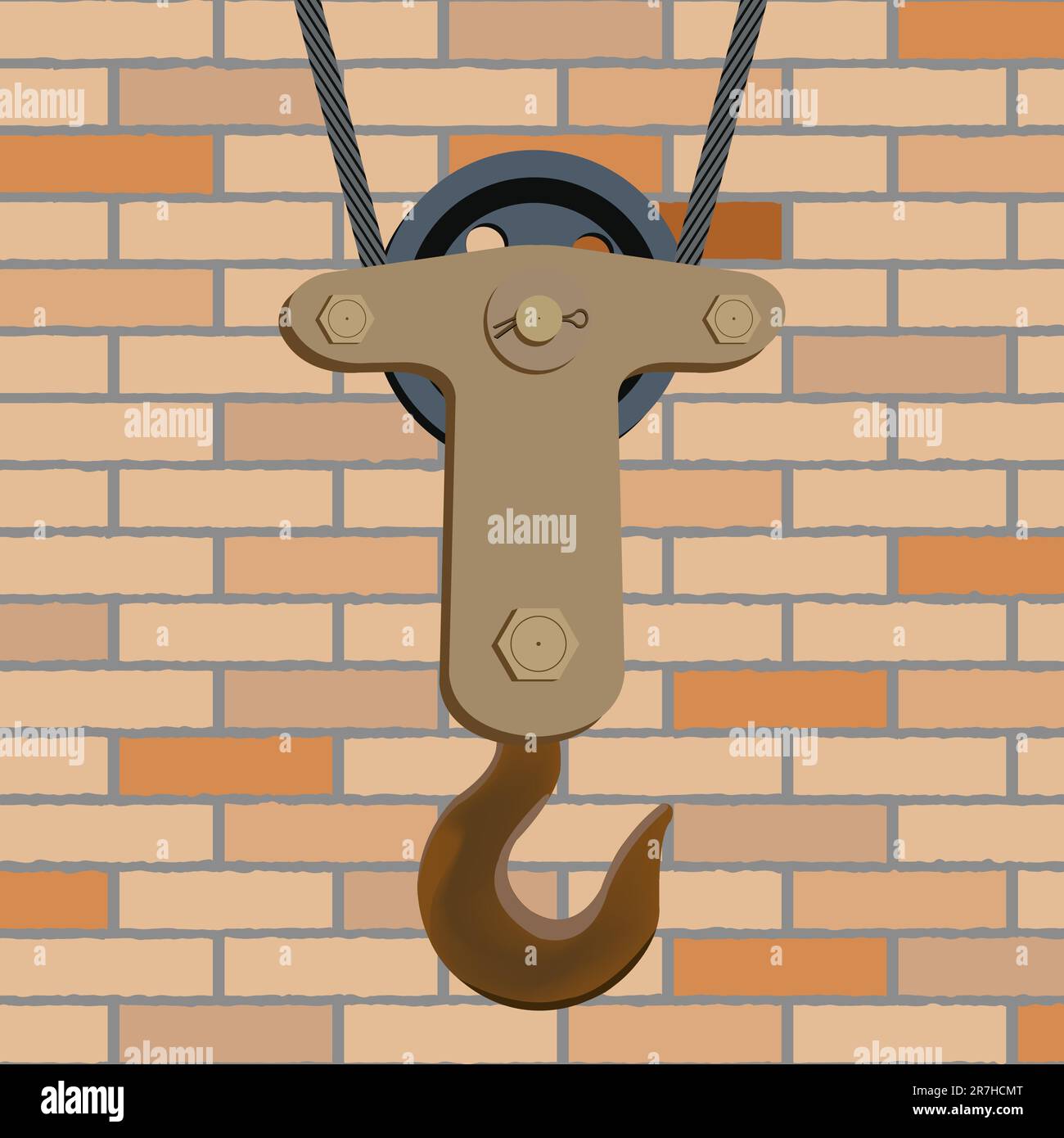 crane hook, abstract art illustration Stock Vector Image & Art - Alamy
