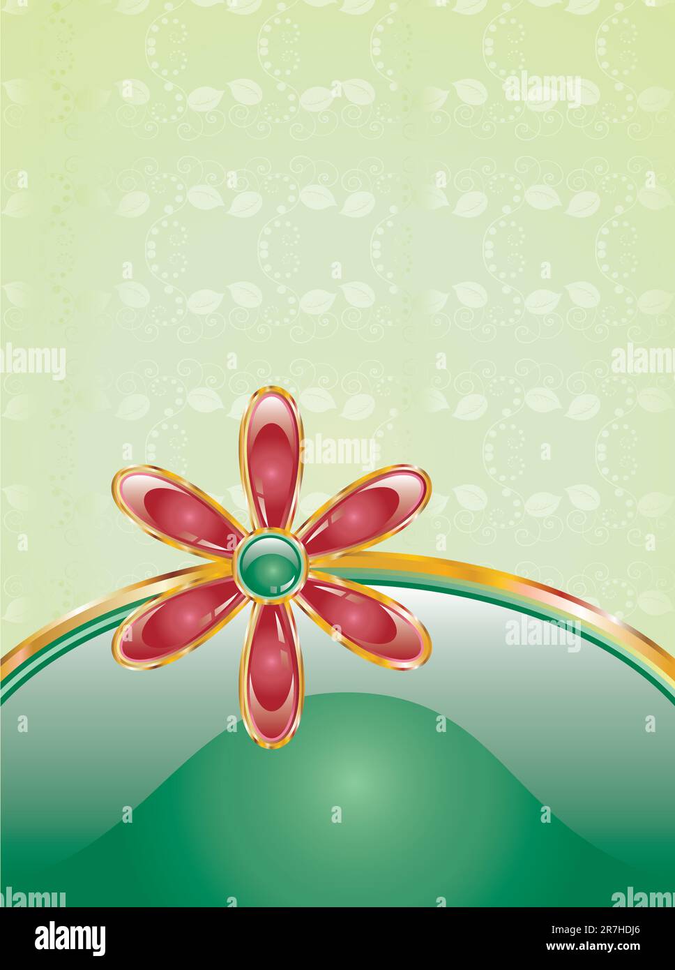Warm flowers Stock Vector Images - Alamy