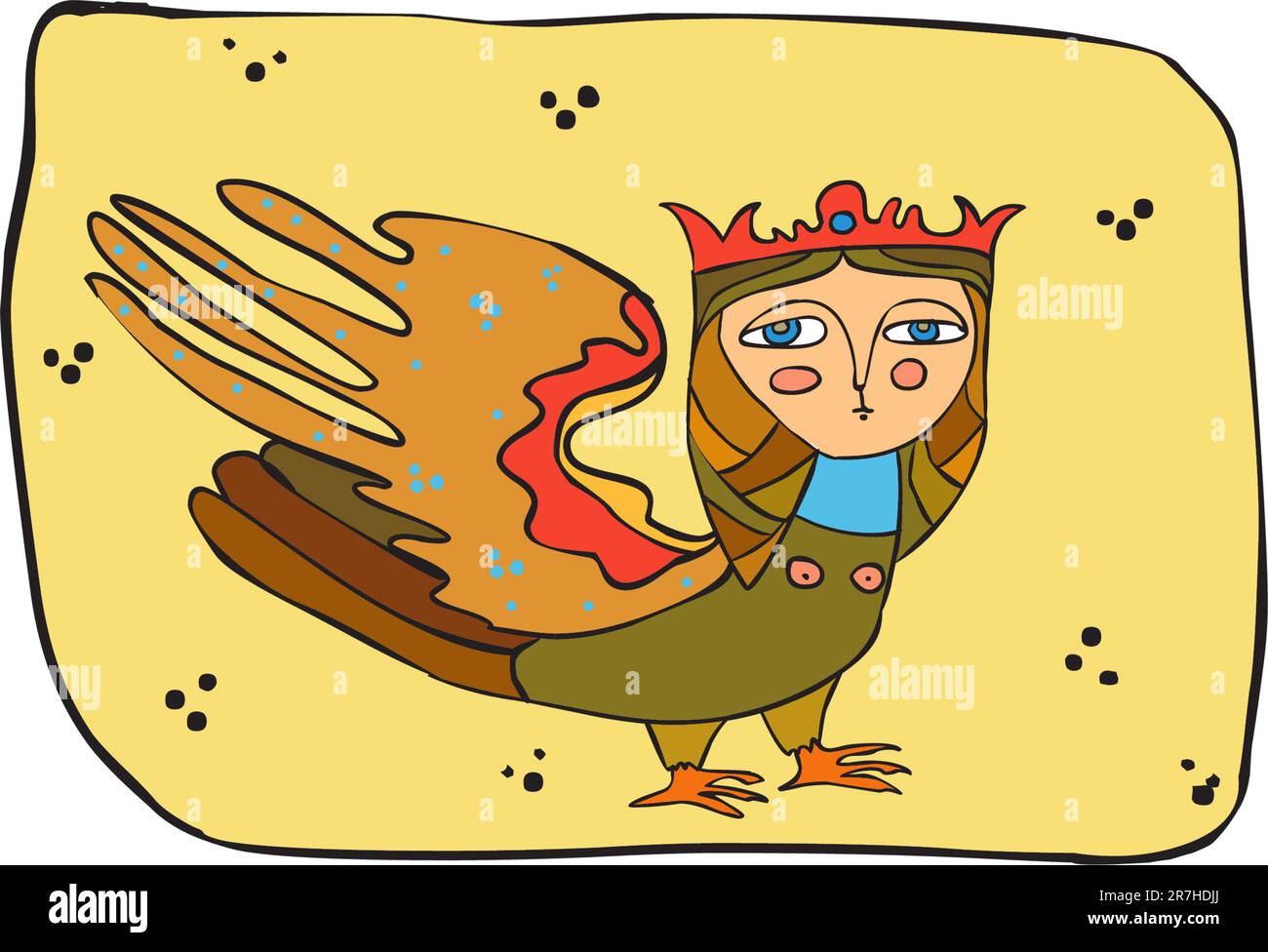 Mythical female bird human hi-res stock photography and images - Alamy