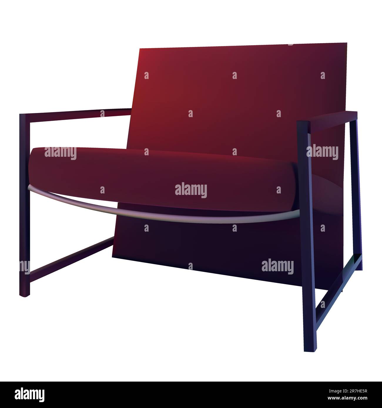 Chair shaped Stock Vector Images - Alamy