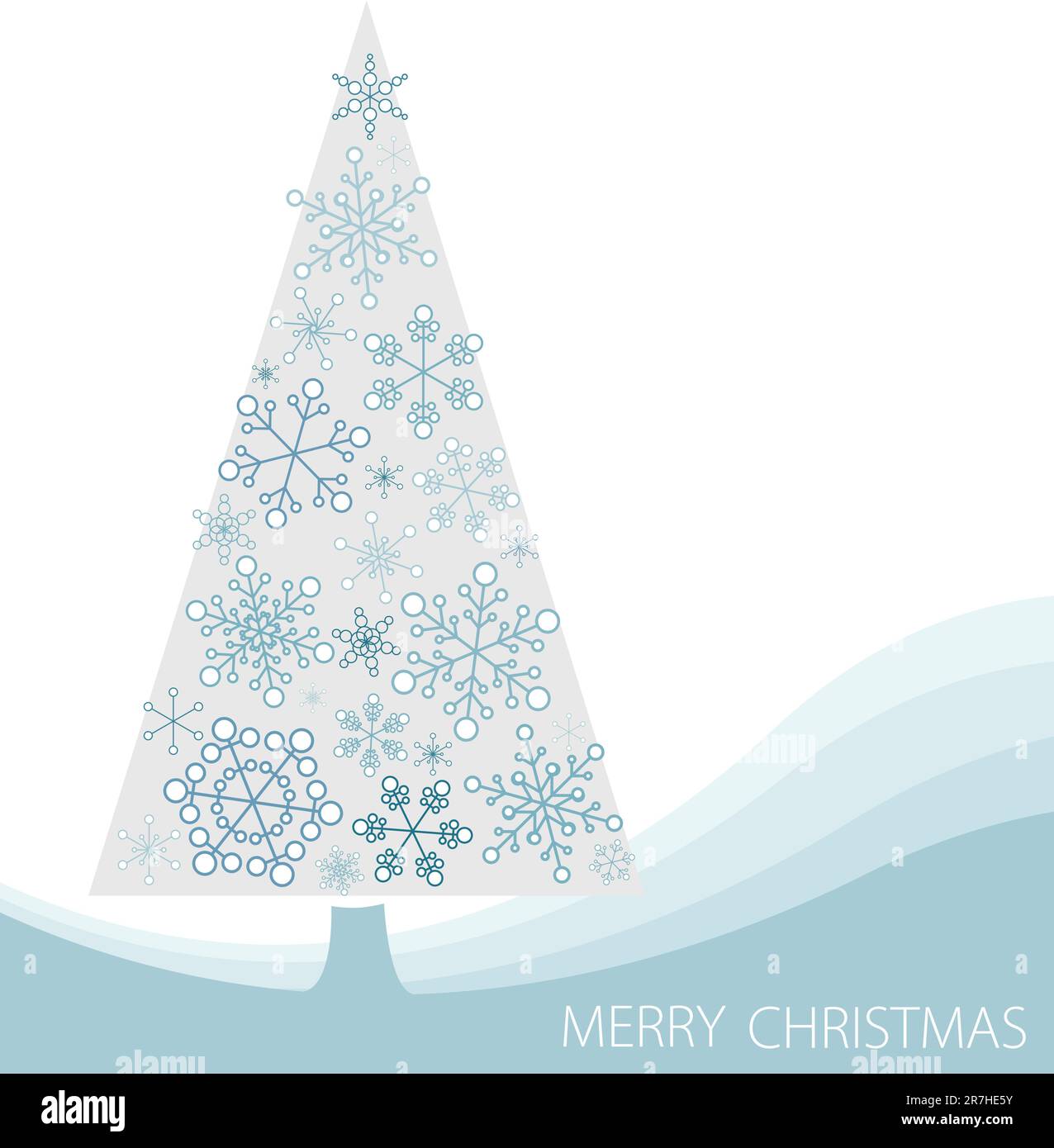 Abstract snowflakes Stock Vector Images - Alamy