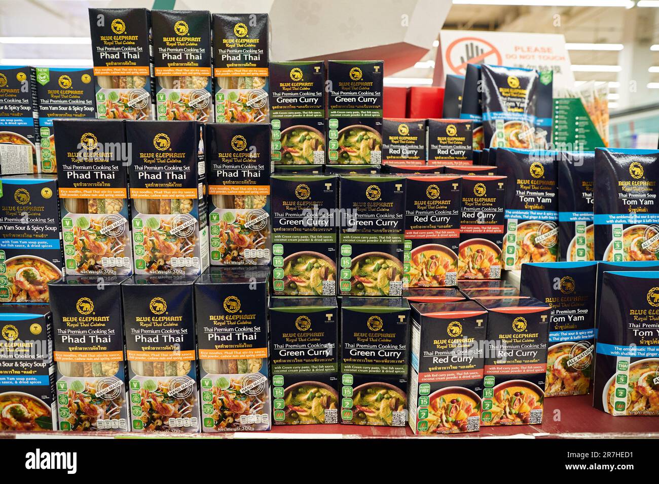 BANGKOK, THAILAND - CIRCA APRIL, 2023: Phad Thai, Green Curry and Red ...