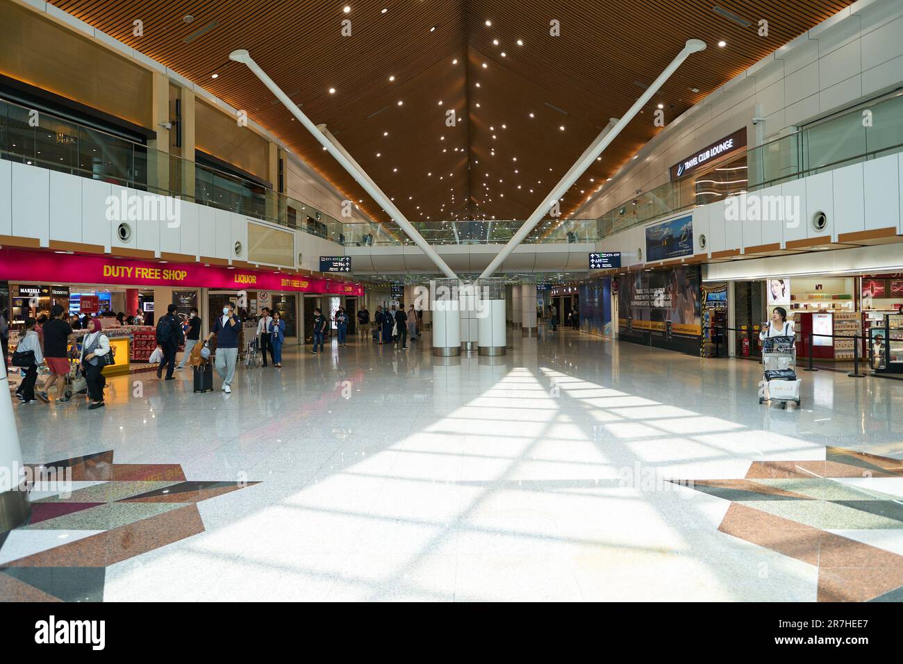 KUALA LUMPUR, MALAYSIA - CIRCA MARCH, 2023: interior shot of the ...