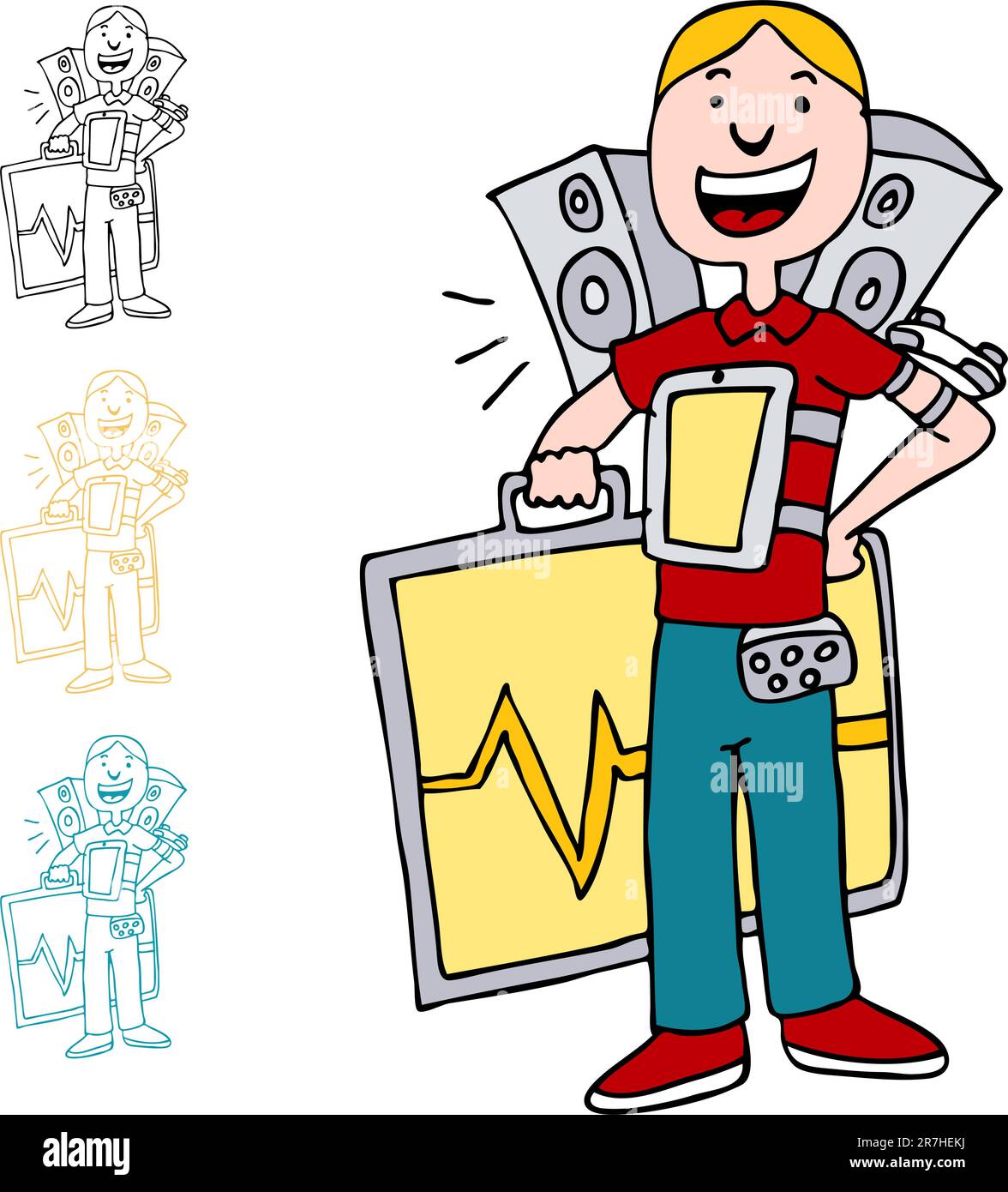 Devices control Stock Vector Images - Alamy