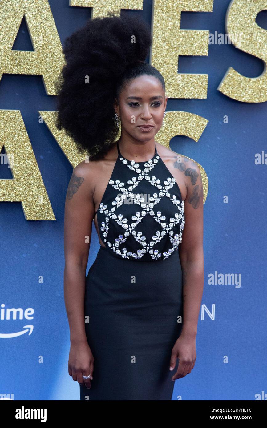 London, UK. 15th June, 2023. Amaka Okafor attends Take That's "Greatest ...