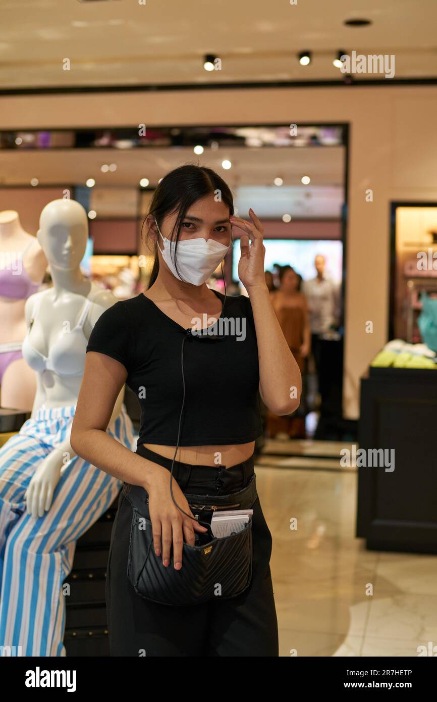 BANGKOK, THAILAND - CIRCA APRIL, 2023: indoor portrait of employee in ...