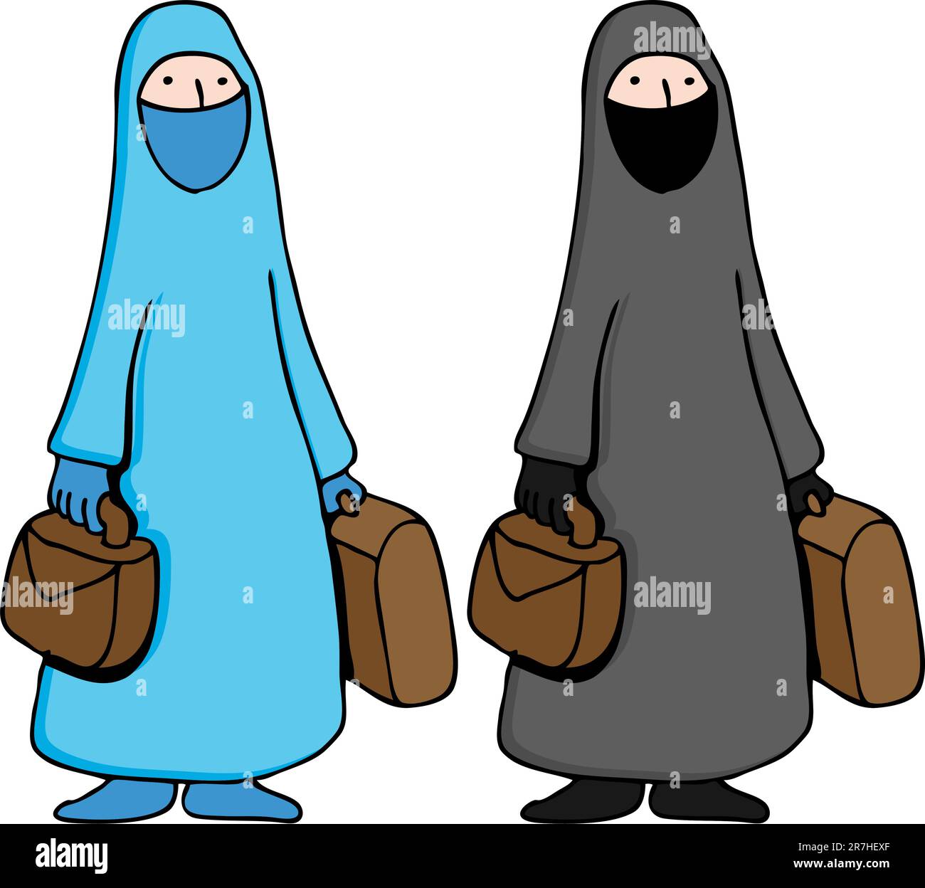 Niqab muslim Cut Out Stock Images & Pictures - Alamy