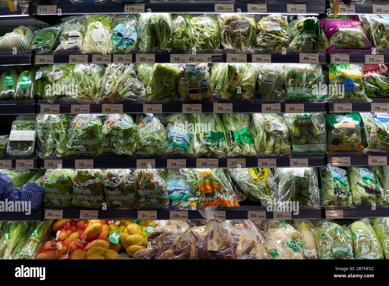 BANGKOK, THAILAND - CIRCA APRIL, 2023: produce on display at Tops Food ...