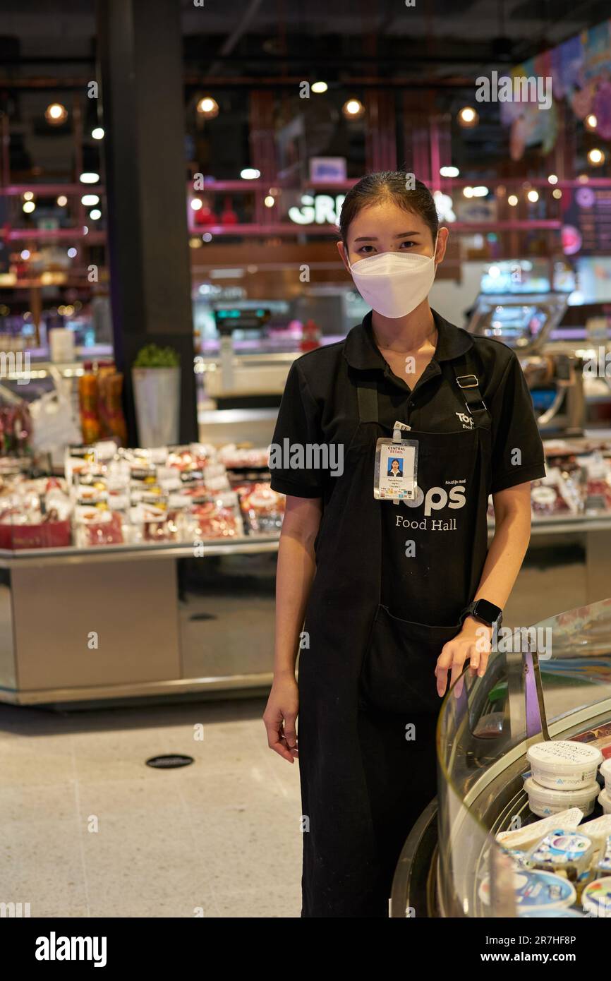BANGKOK, THAILAND - CIRCA APRIL, 2023: indoor portrait of employee at ...