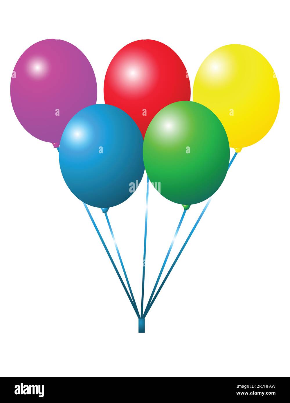 Balloons for party vector Stock Vector Image & Art - Alamy