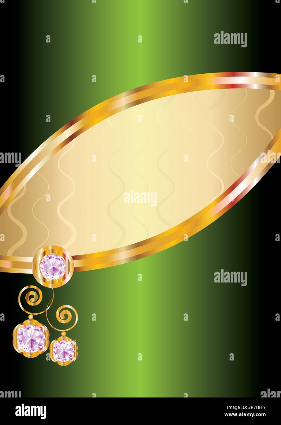 Rough gold and diamonds Stock Vector Images - Alamy