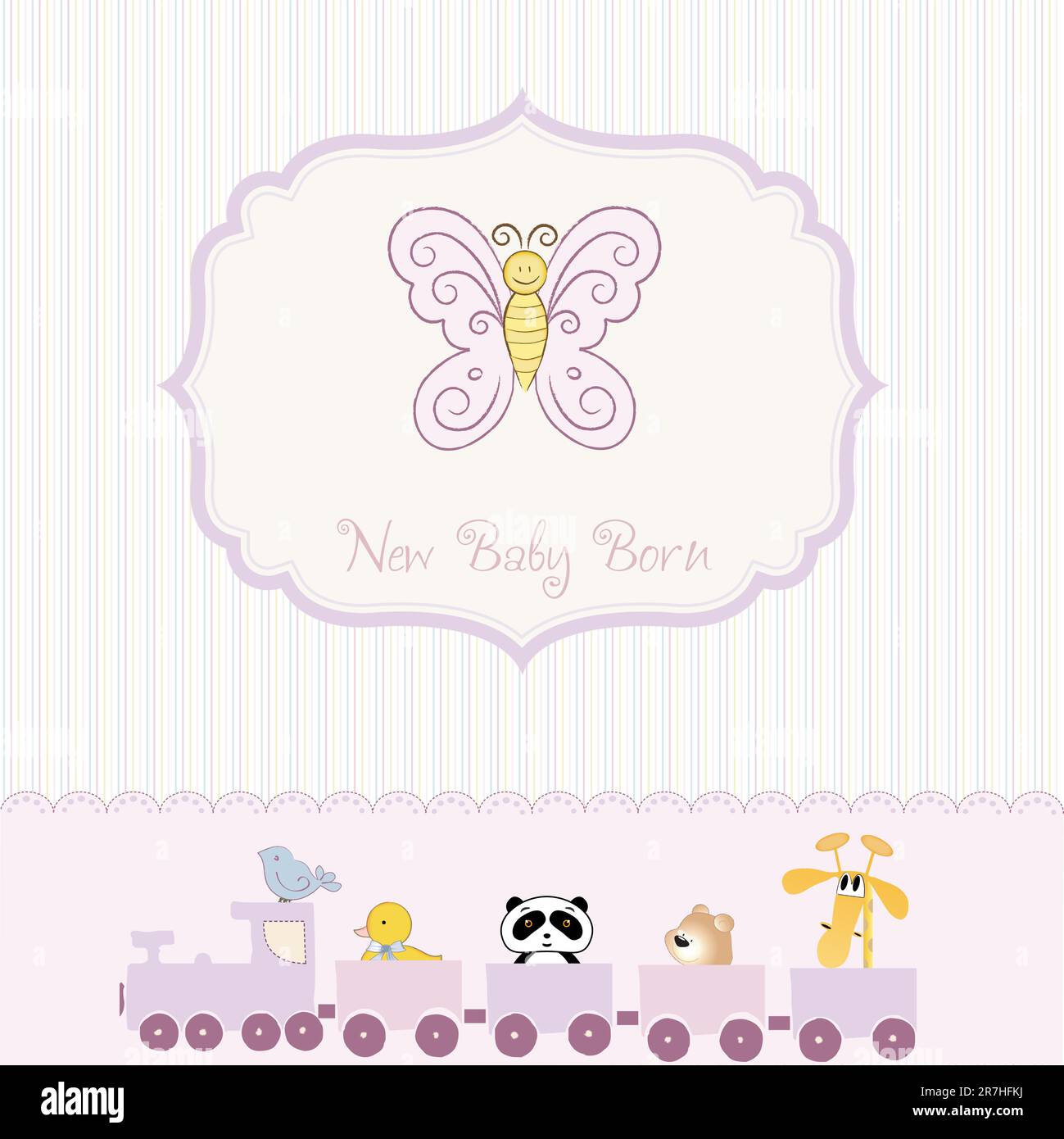 Baby animal born Stock Vector Images - Alamy
