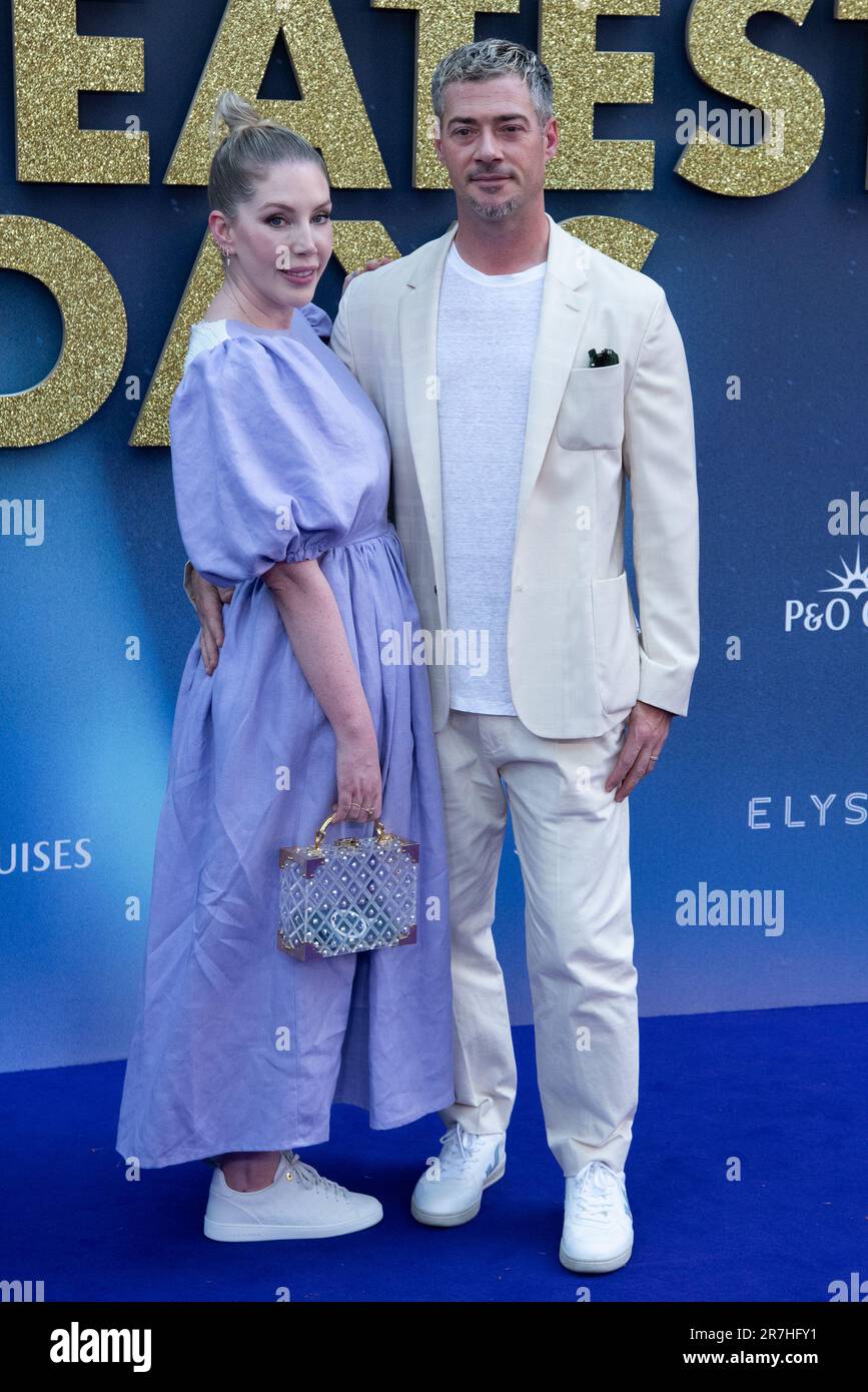 London, UK. 15th June, 2023. Katherine Ryan and Bobby Kootstra attend ...