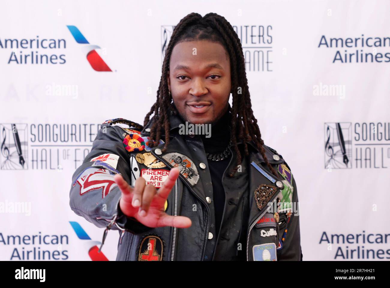 New York, United States. 15th June, 2023. Kizzo arrives on the red ...