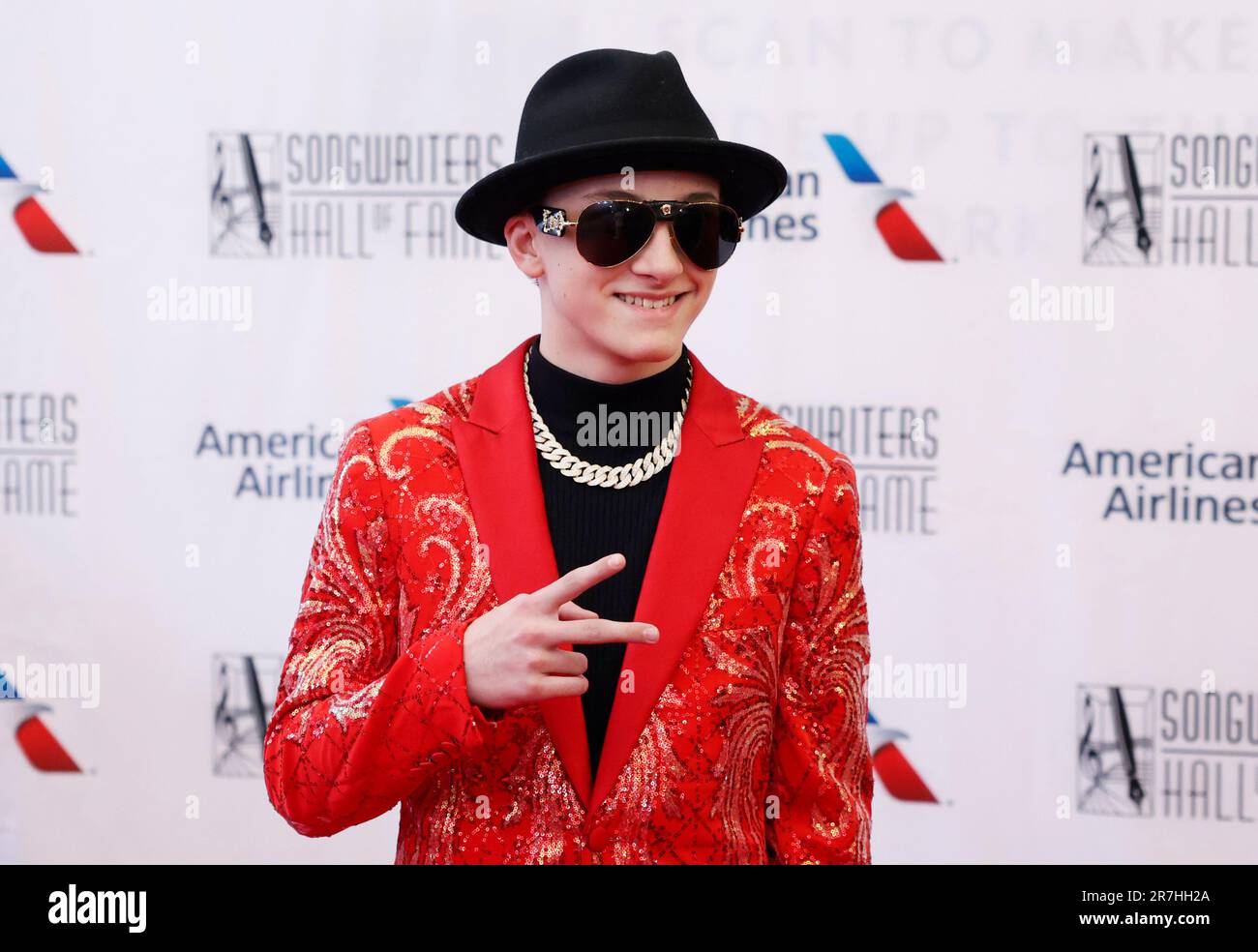 New York, United States. 15th June, 2023. Rocco Lupo arrives on the red ...