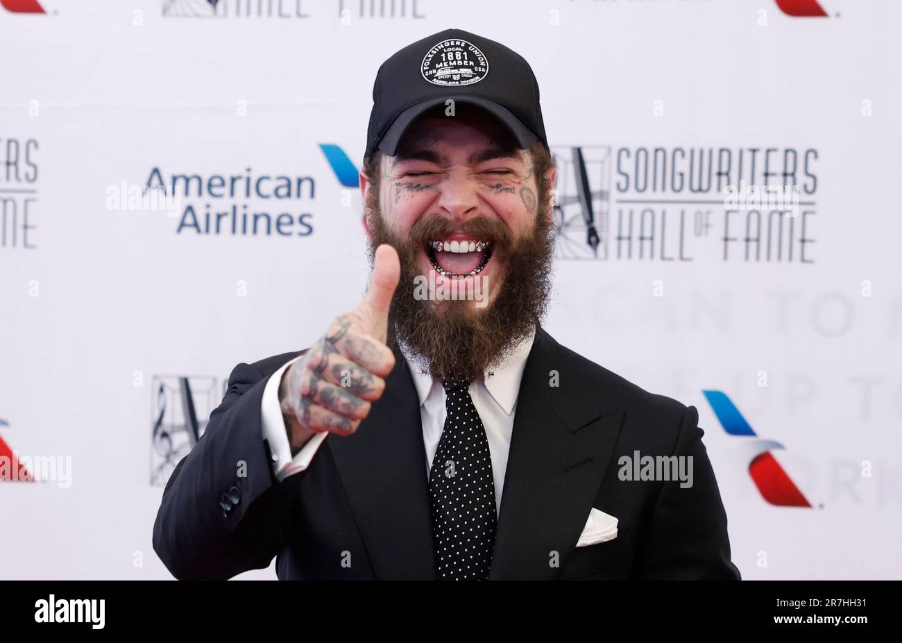 New York, United States. 15th June, 2023. Post Malone arrives on the ...