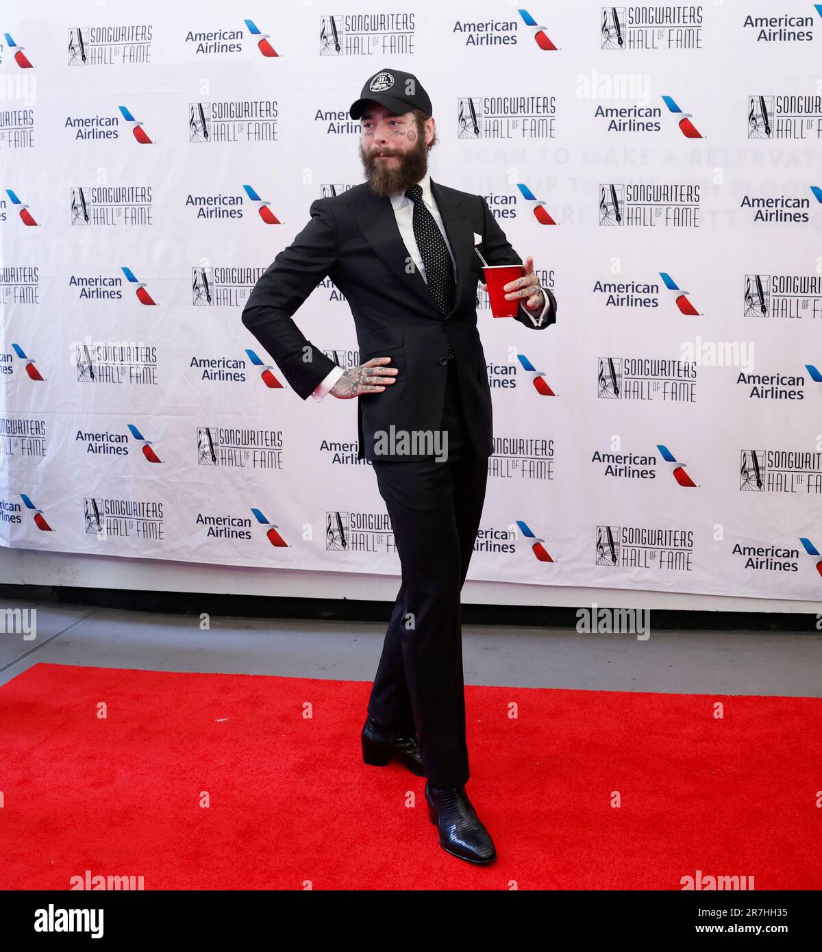 New York, United States. 15th June, 2023. Post Malone arrives on the ...