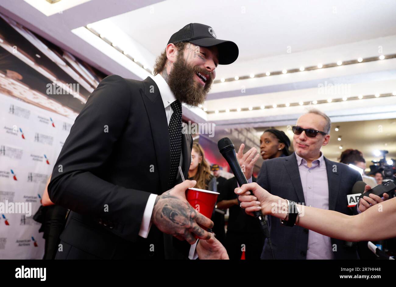 New York, United States. 15th June, 2023. Post Malone arrives on the ...