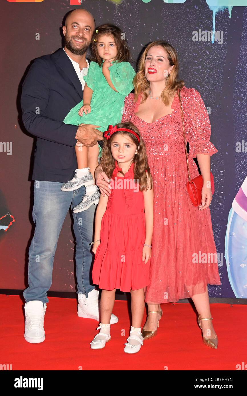 Rome, Italy. 15th June, 2023. CClaudio Midolo (l), Grace Midolo (l ...