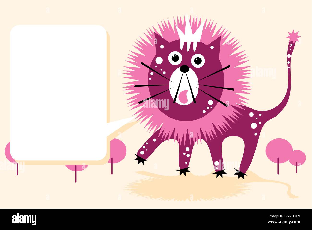 Lion, leo emblem symbol baby style Stock Vector Image & Art - Alamy