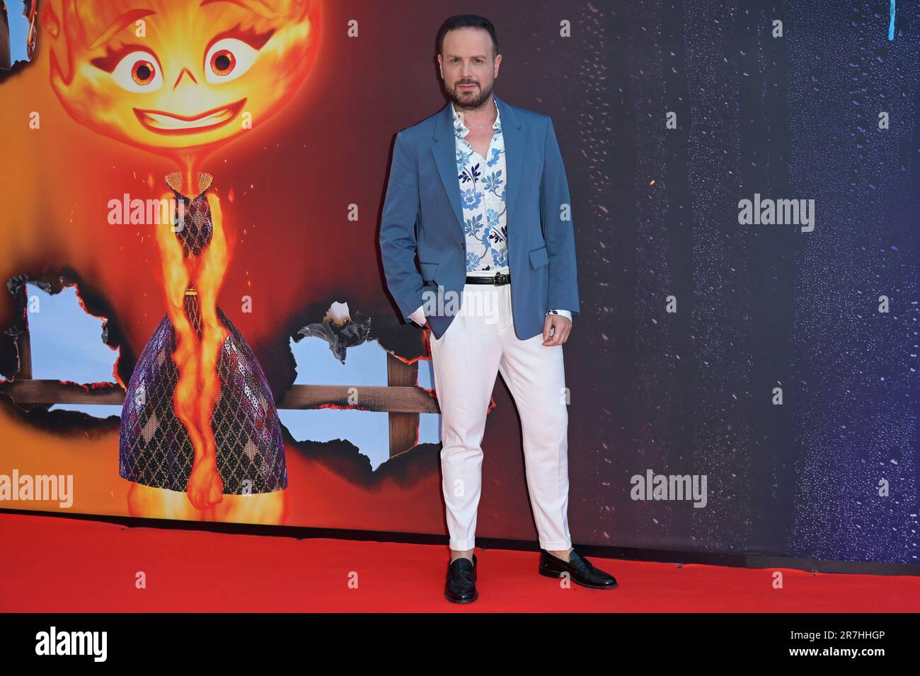 Rome, Italy. 15th June, 2023. Antonello Lauretti attends the red carpet ...