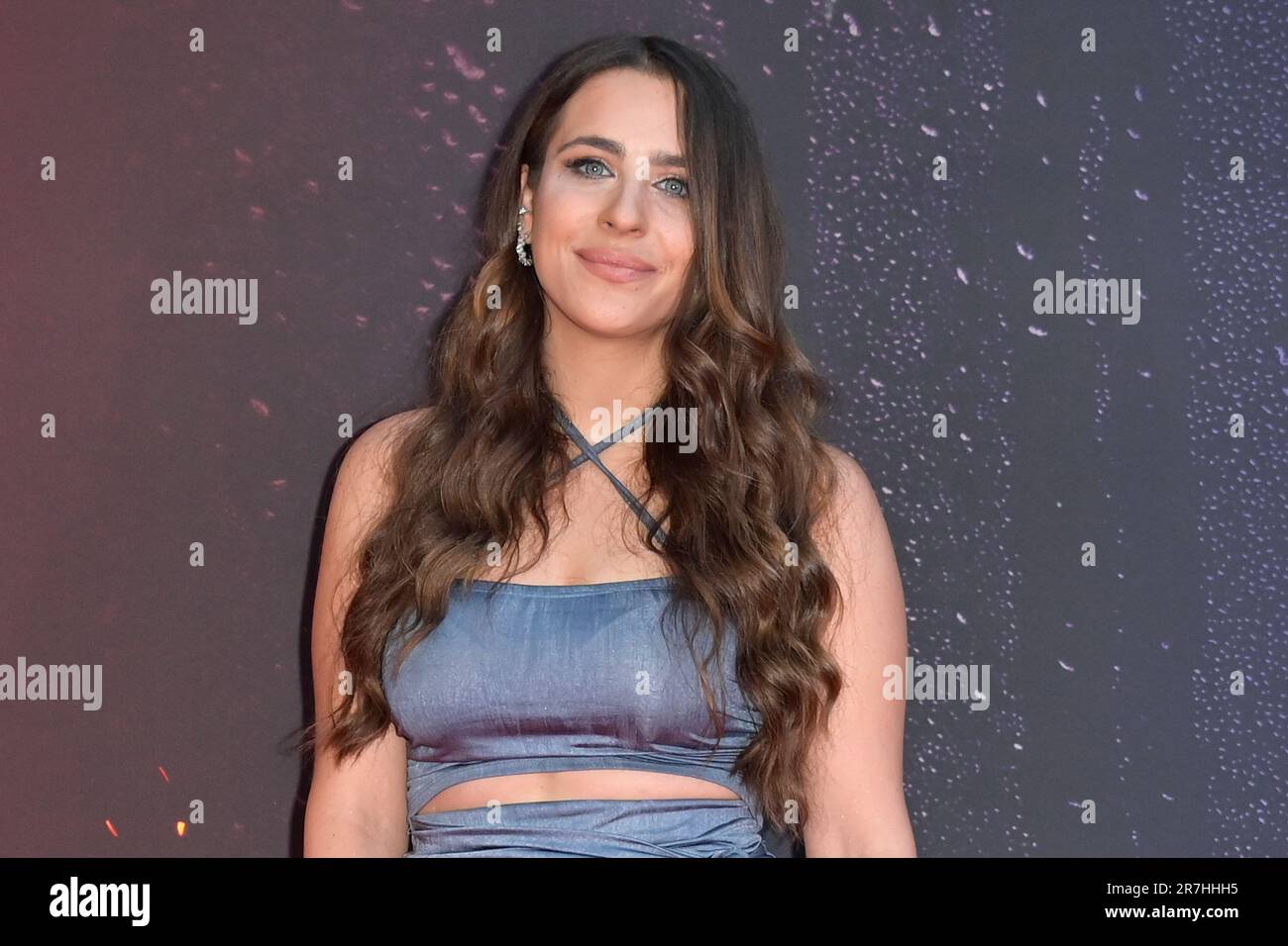 Rome, Italy. 15th June, 2023. Ginevra Castaldi attends the red carpet ...